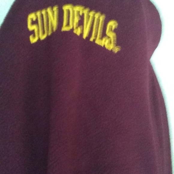 Pro Edge | Tops | Arizona State Sun Devils Fleece Pullover Womans ...